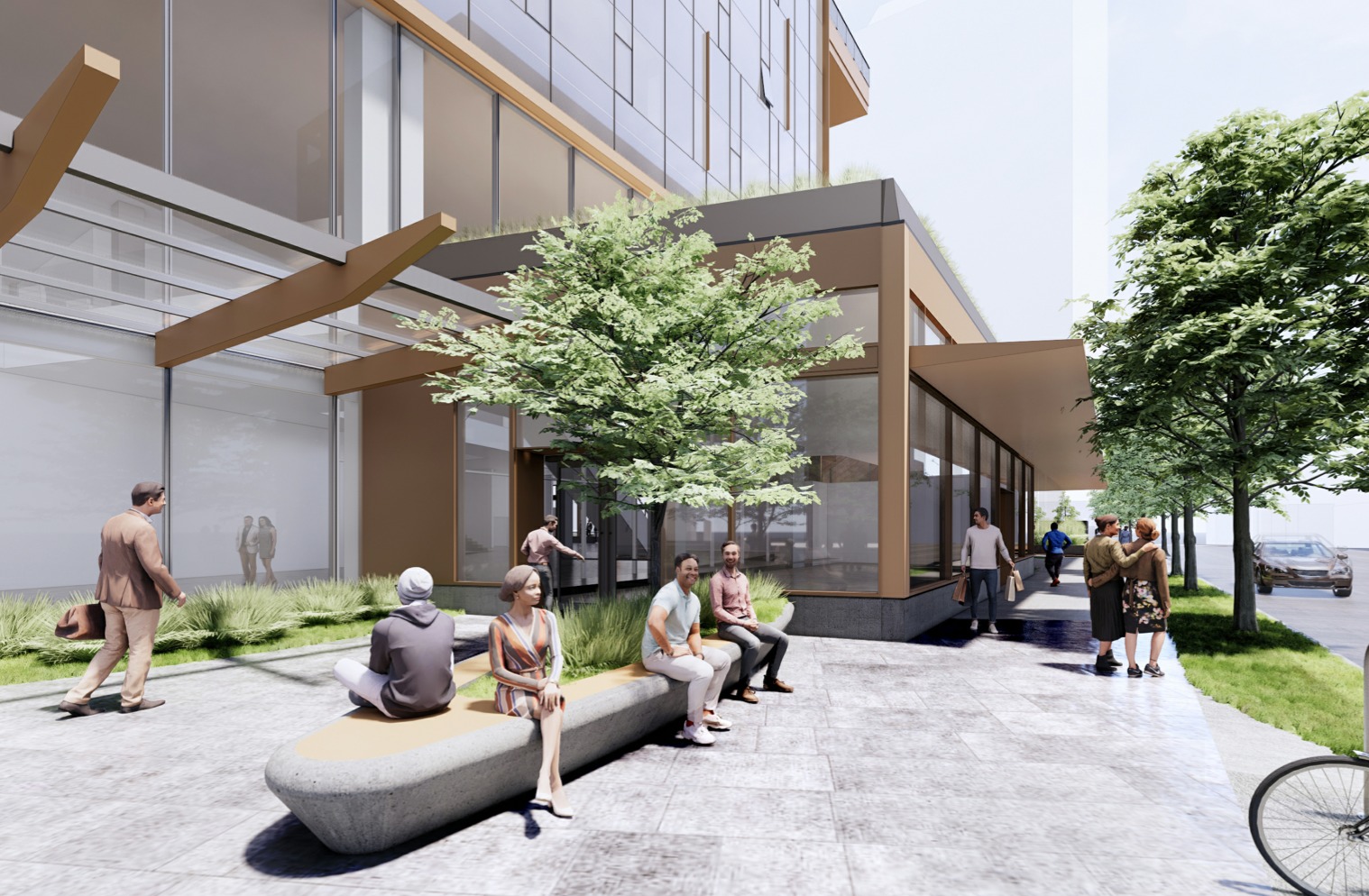 18-Story Mixed-Use Development in Bellevue Submitted for Design Review ...