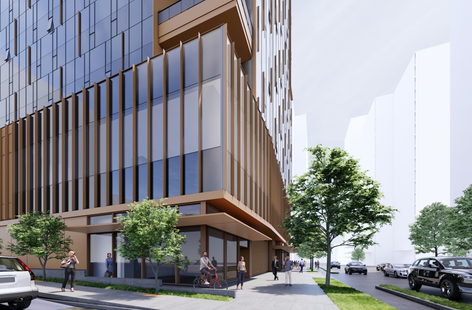 18-Story Mixed-Use Development in Bellevue Submitted for Design Review ...